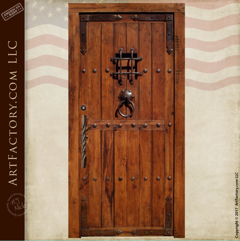 Fortress Security Door With Fortified Speakeasy