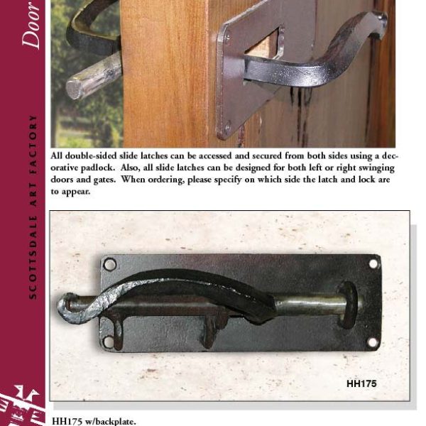 Slide Latch Old World Style